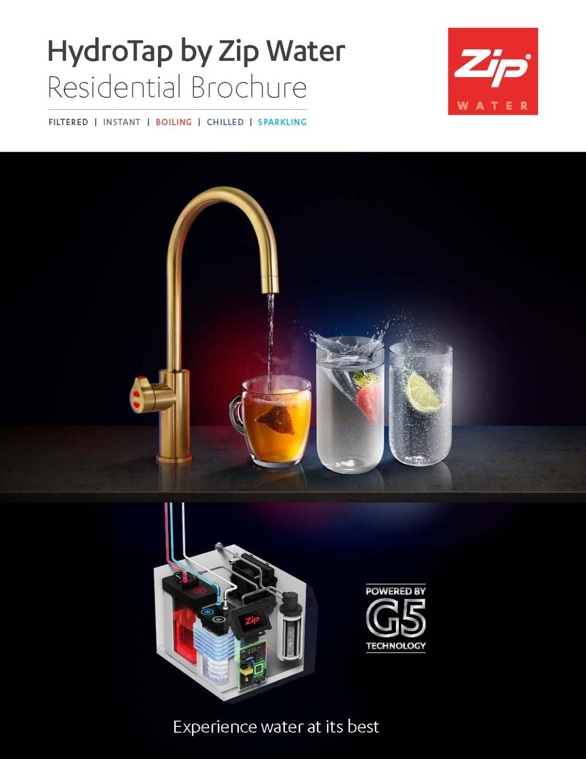 Zip Water Canada | HydroTap For Home | Boiling, Chilled & Sparkling Water